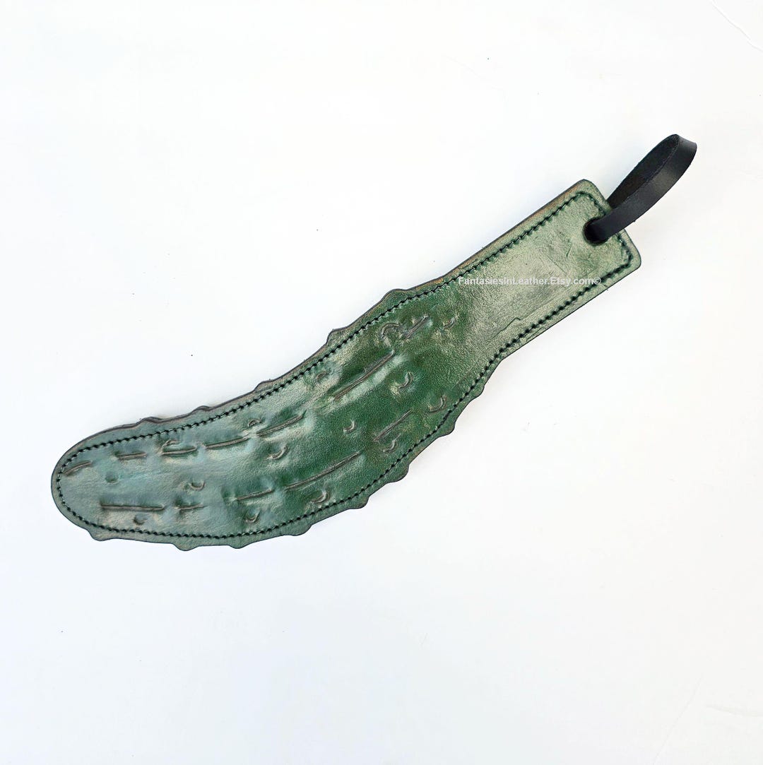 Pickle Leather Paddle Slapper - Etsy