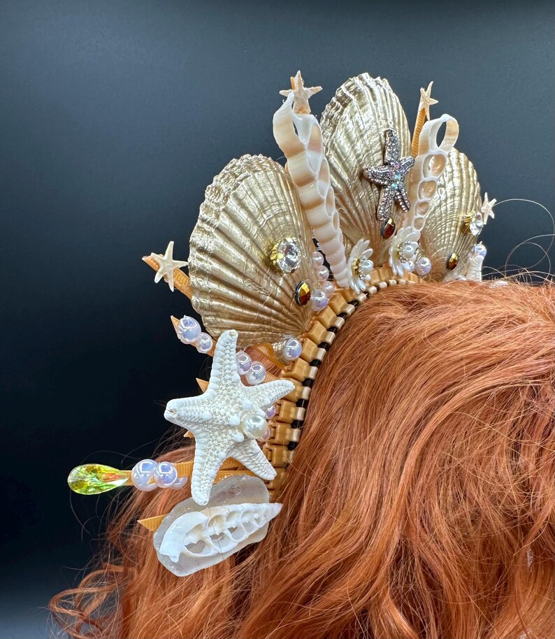 Calliope Mermaid Queen Siren Crown - Etsy