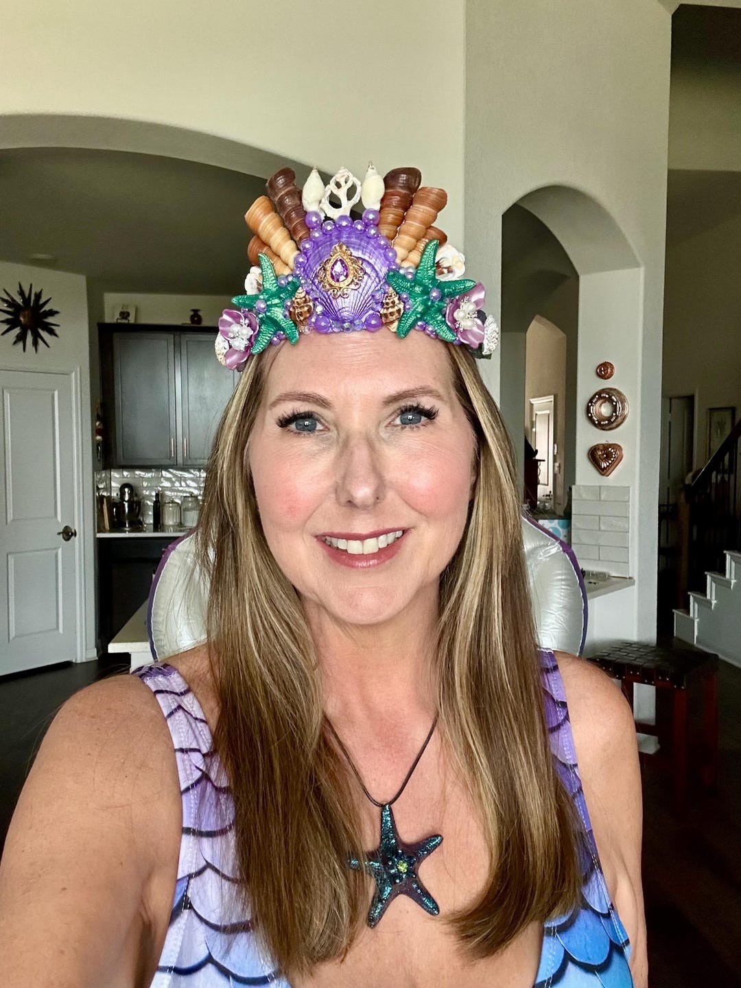 Mariel Mermaid Princess Siren Crown - Etsy