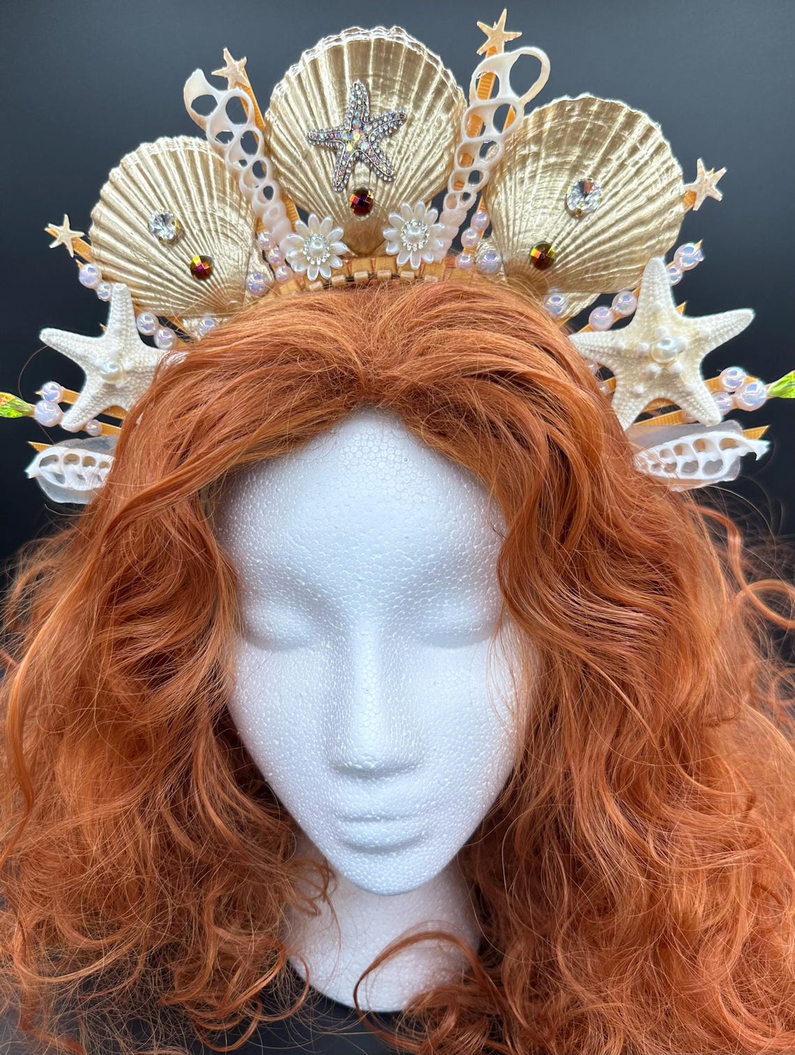 Calliope Mermaid Queen Siren Crown - Etsy