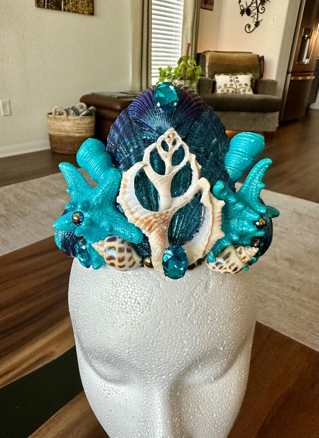 Oceana Mermaid Queen Siren Crown - Etsy