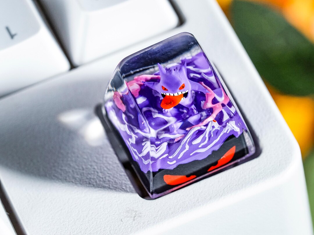 G.eng.a.r Long Tongue Keycap, Artisan Keycap, Custom Keycap for MX ...