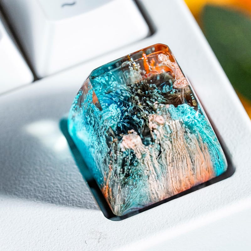 Landscape Resin Keycap - Etsy