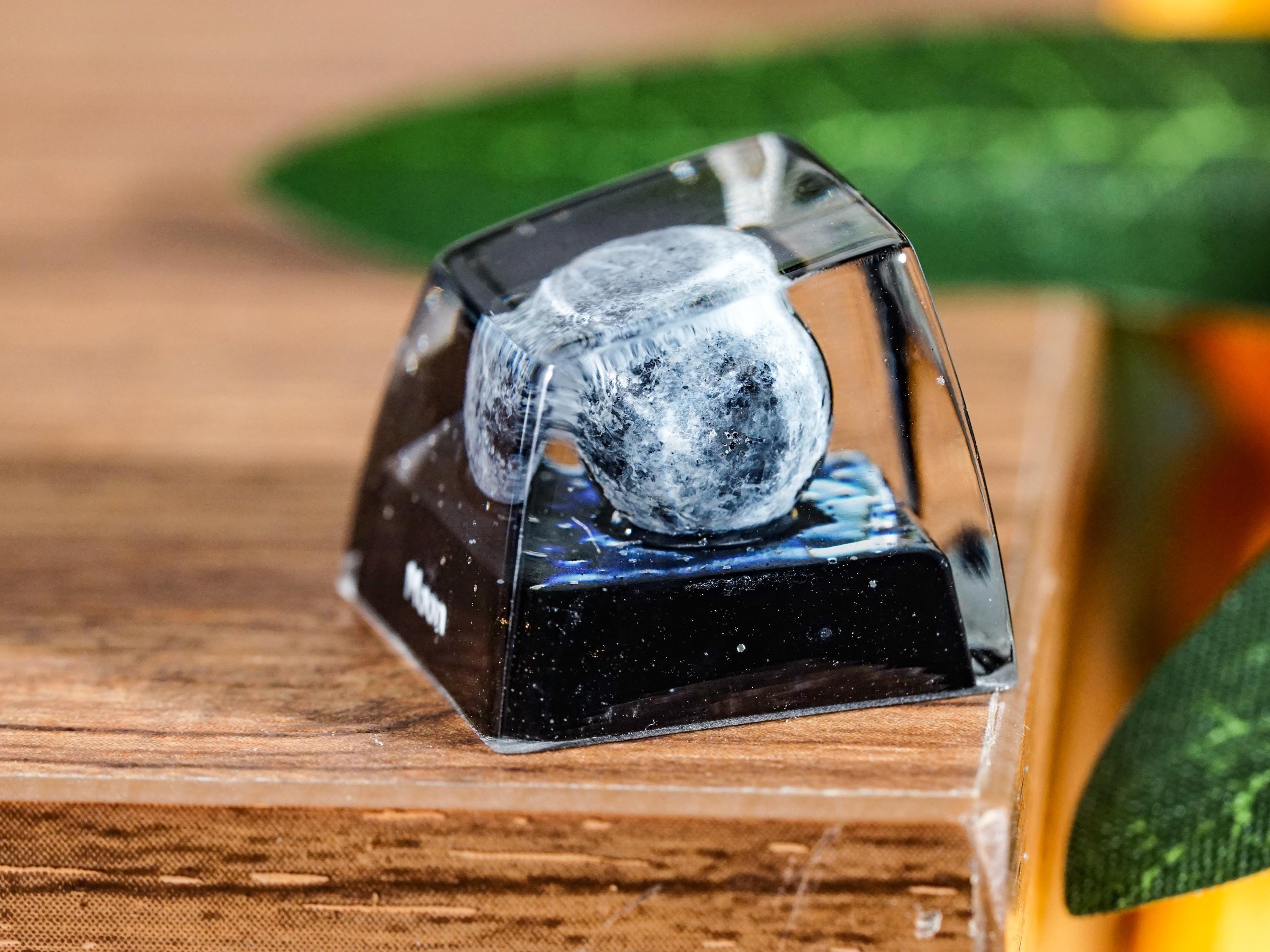Moon Planet Keycap Set, Solar System-themed Handmade Artisan Keycaps ...