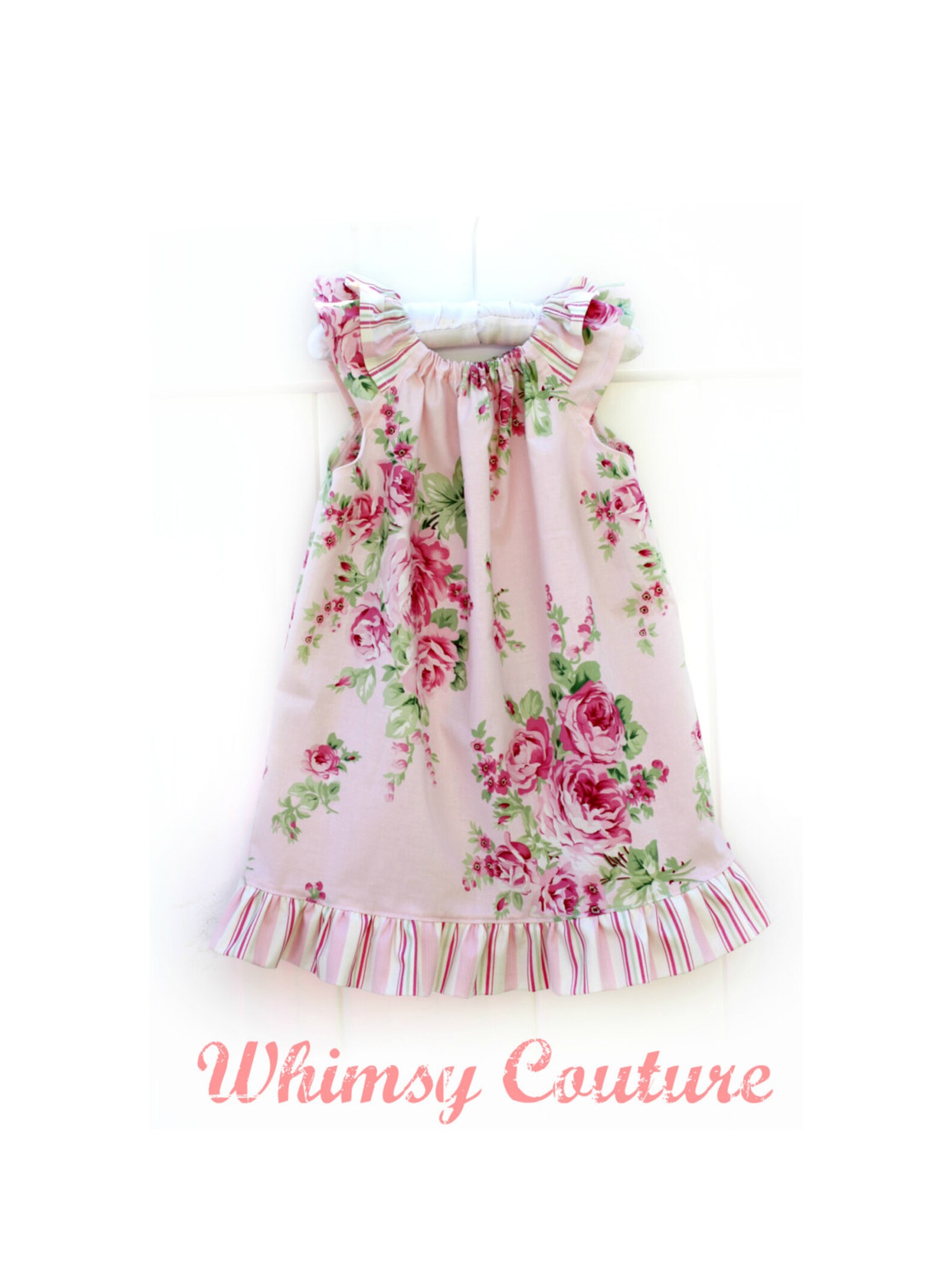 Angel Sleeve Top or Dress Sewing Pattern by Whimsy Couture - Etsy