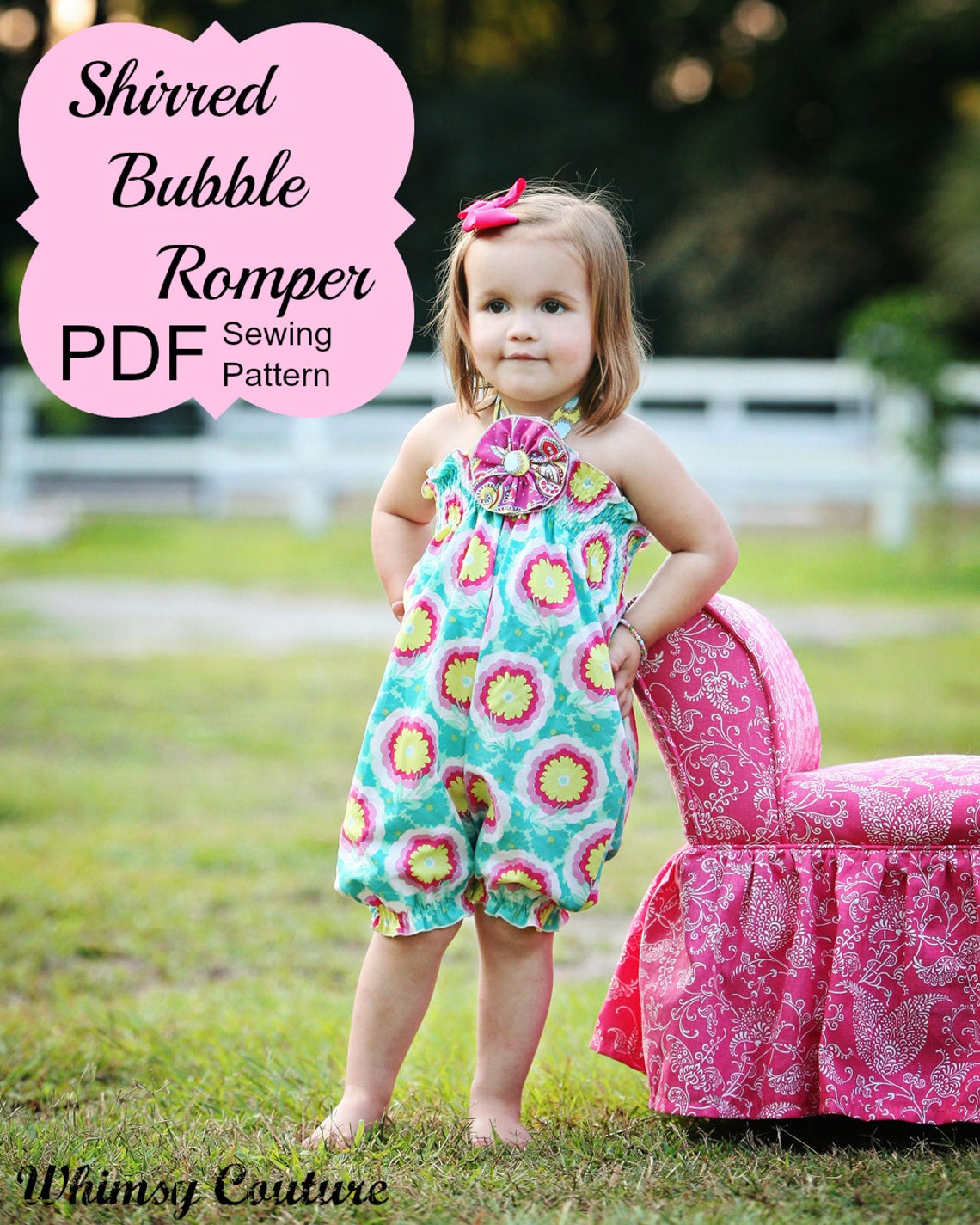Baby Romper Pattern Tutorial With Shirring PDF Babies Through 4t ...