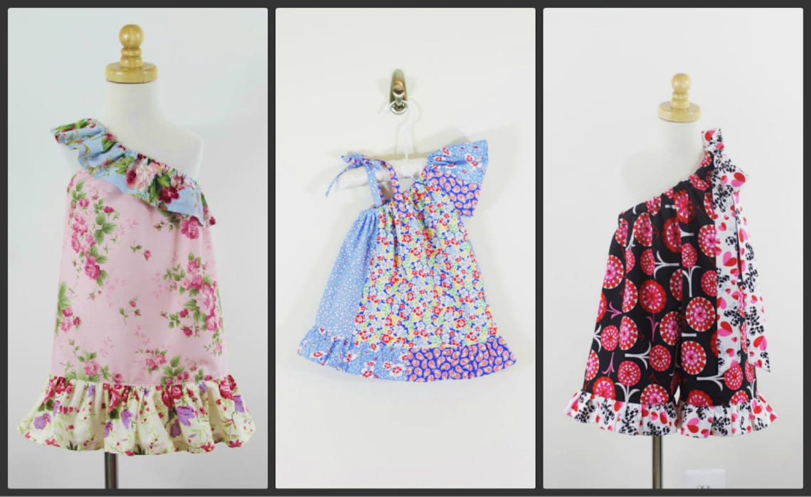 One-shoulder MOD Sewing Pattern Tutorial PDF Modify Any - Etsy