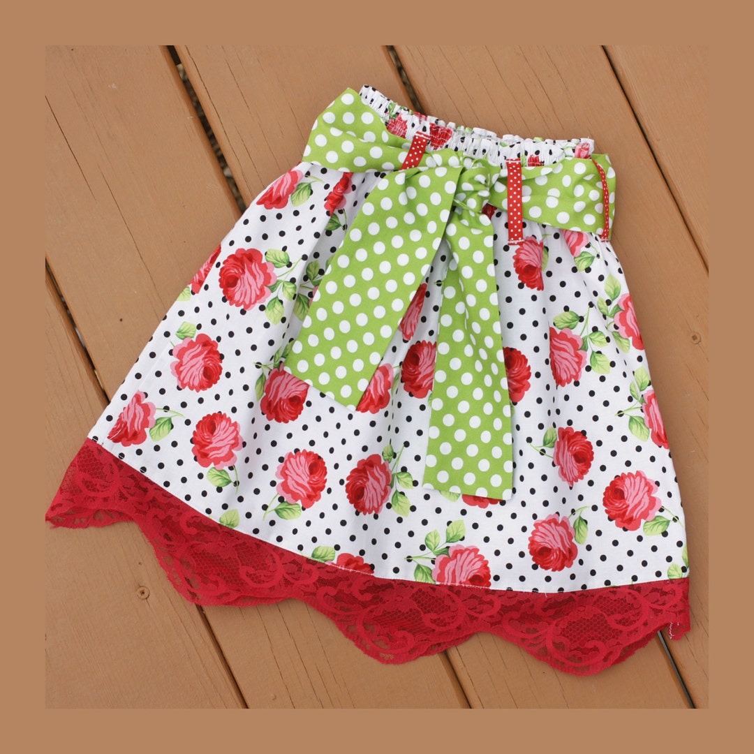 Girls Skirt Sewing Pattern Sizes 3m Through 12 Girls - Etsy