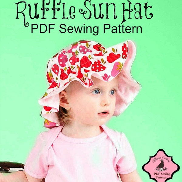 Baby Bonnet Sewing Pattern - Etsy Australia