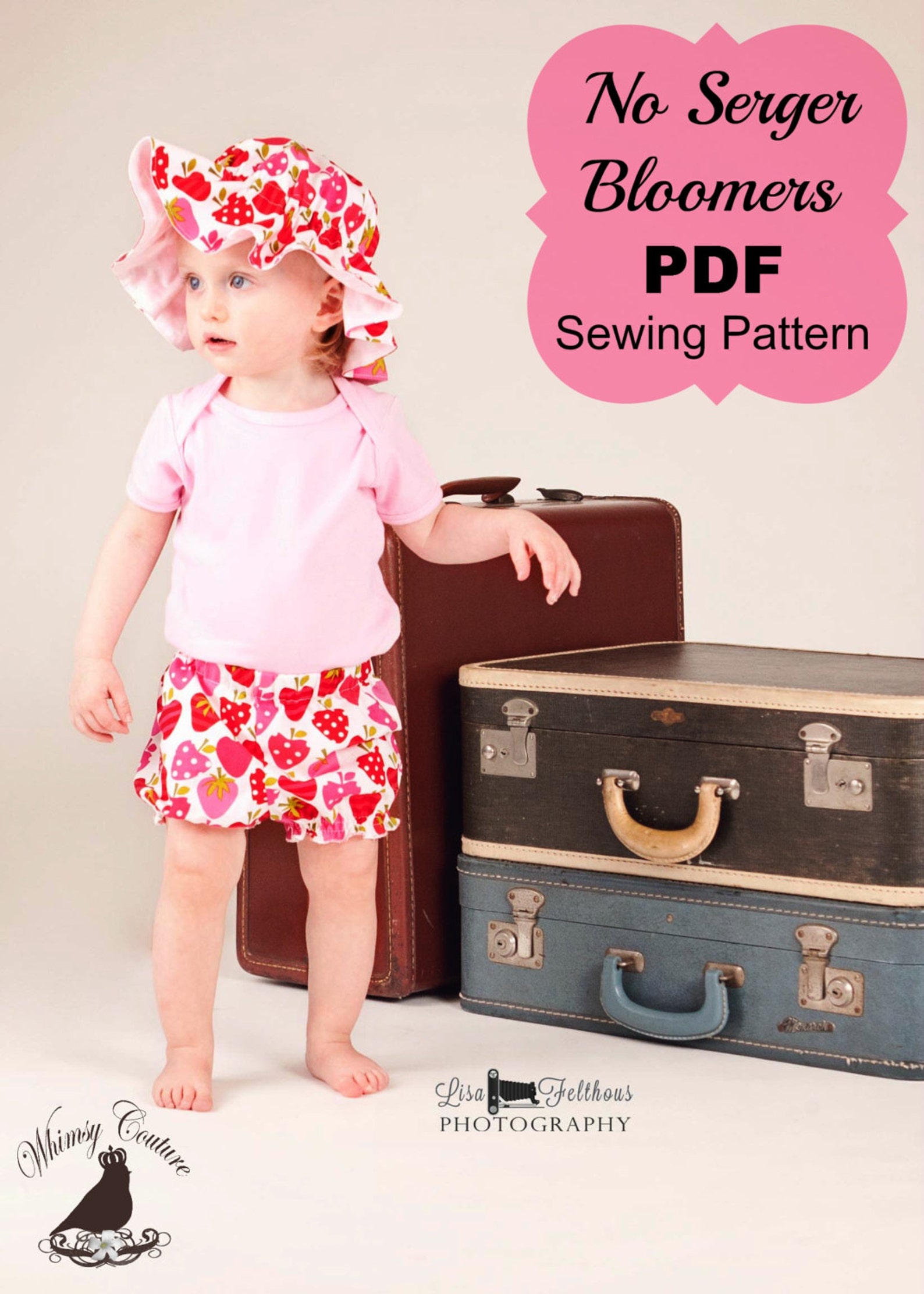 Bloomers Sewing Pattern Kids Bloomer Pattern Short and Longer Version ...