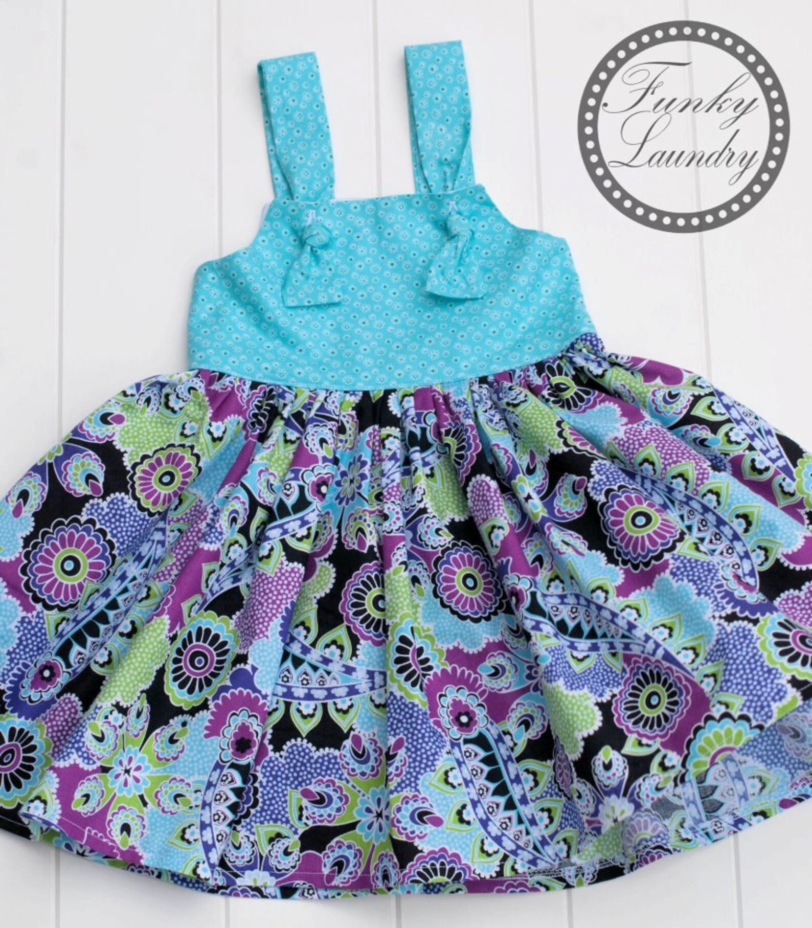 Twirl Knot Dress Pattern 12 Months Through 12 Girls - Etsy