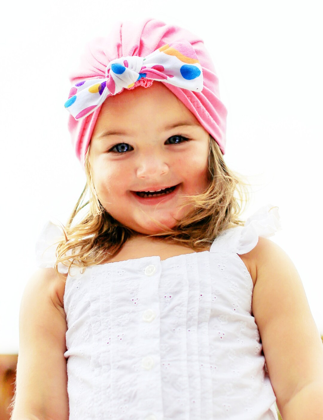 Sewing Pattern Knit Bow Turban for Babies 3 Month - Ladies Size Beanie ...