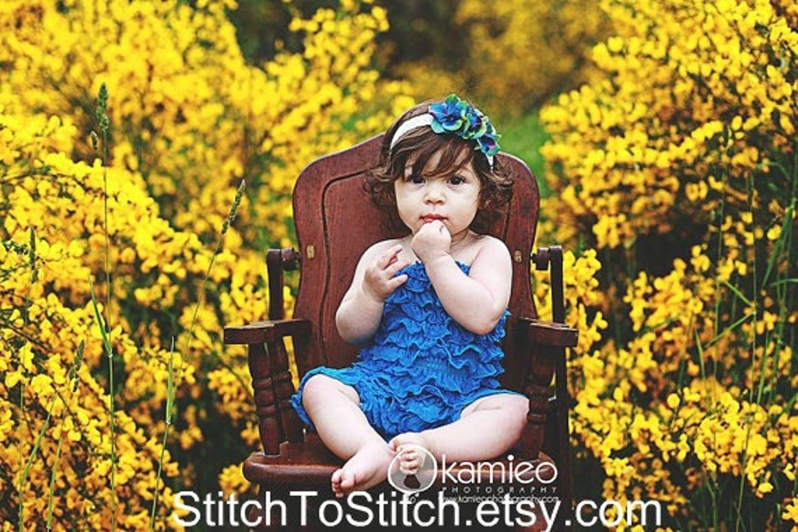Petti Ruffle Romper Sewing Pattern Tutorial PDF - Etsy