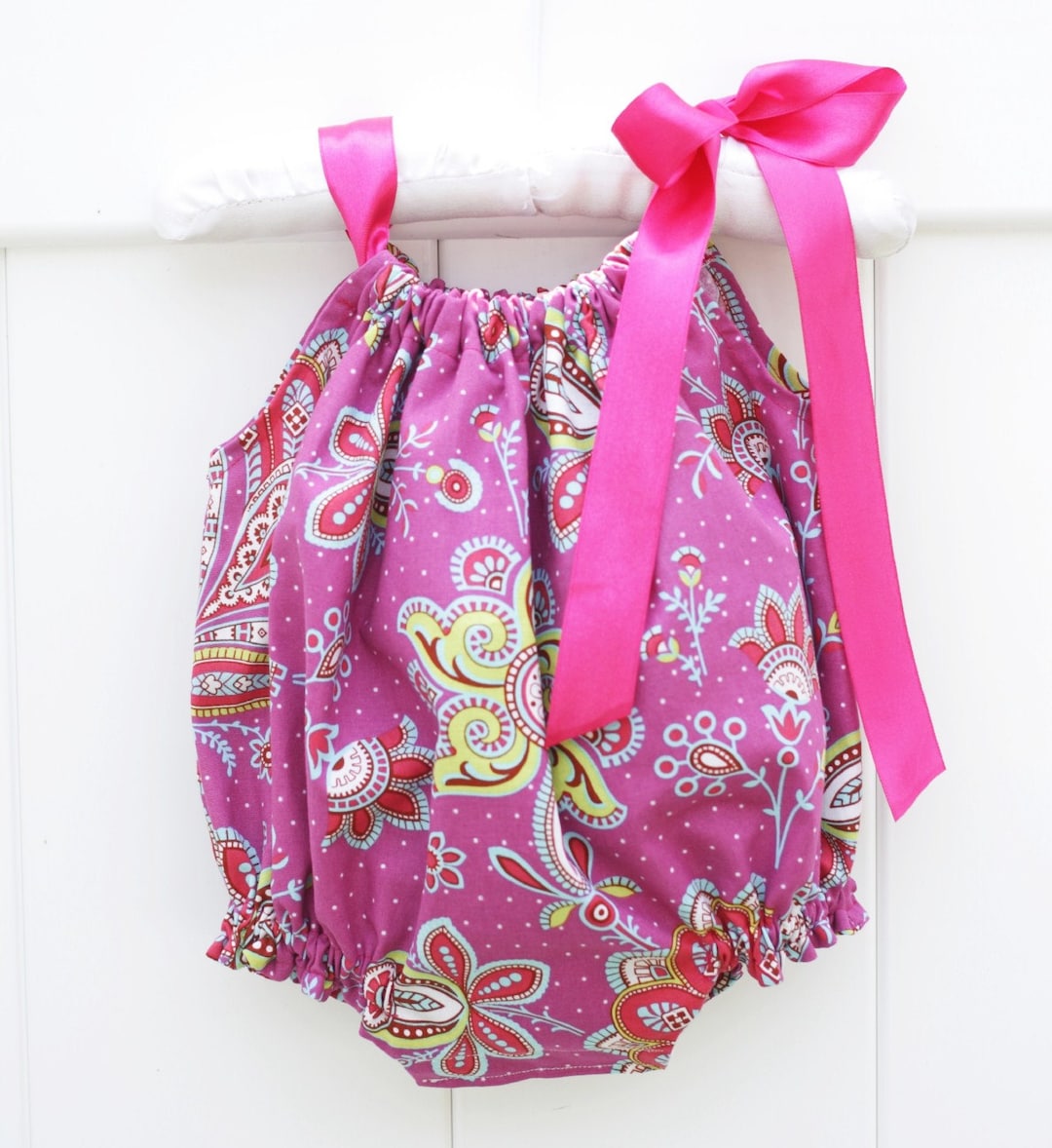 Baby Romper Pattern, Girls Romper Pattern, Baby Bubble Romper Pattern ...