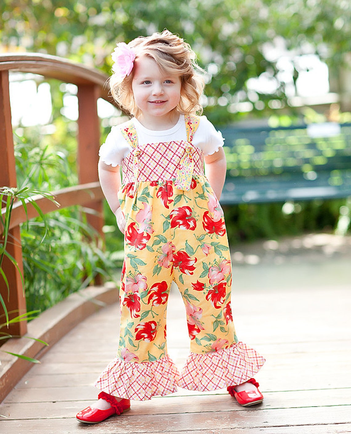 Girls Romper Pattern Sewing Pattern to Make Cute Bubble Knot - Etsy