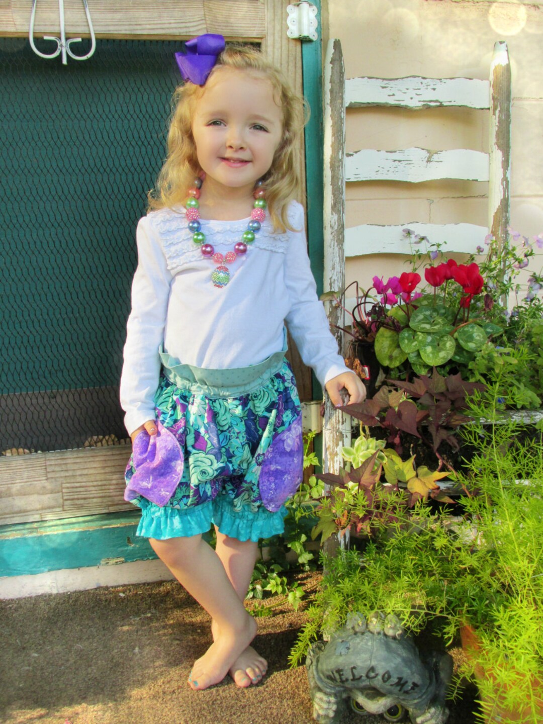 Girls Shorts Pattern Tutorial - Puffer Shorts - 3m-16 Girls PDF Instant ...