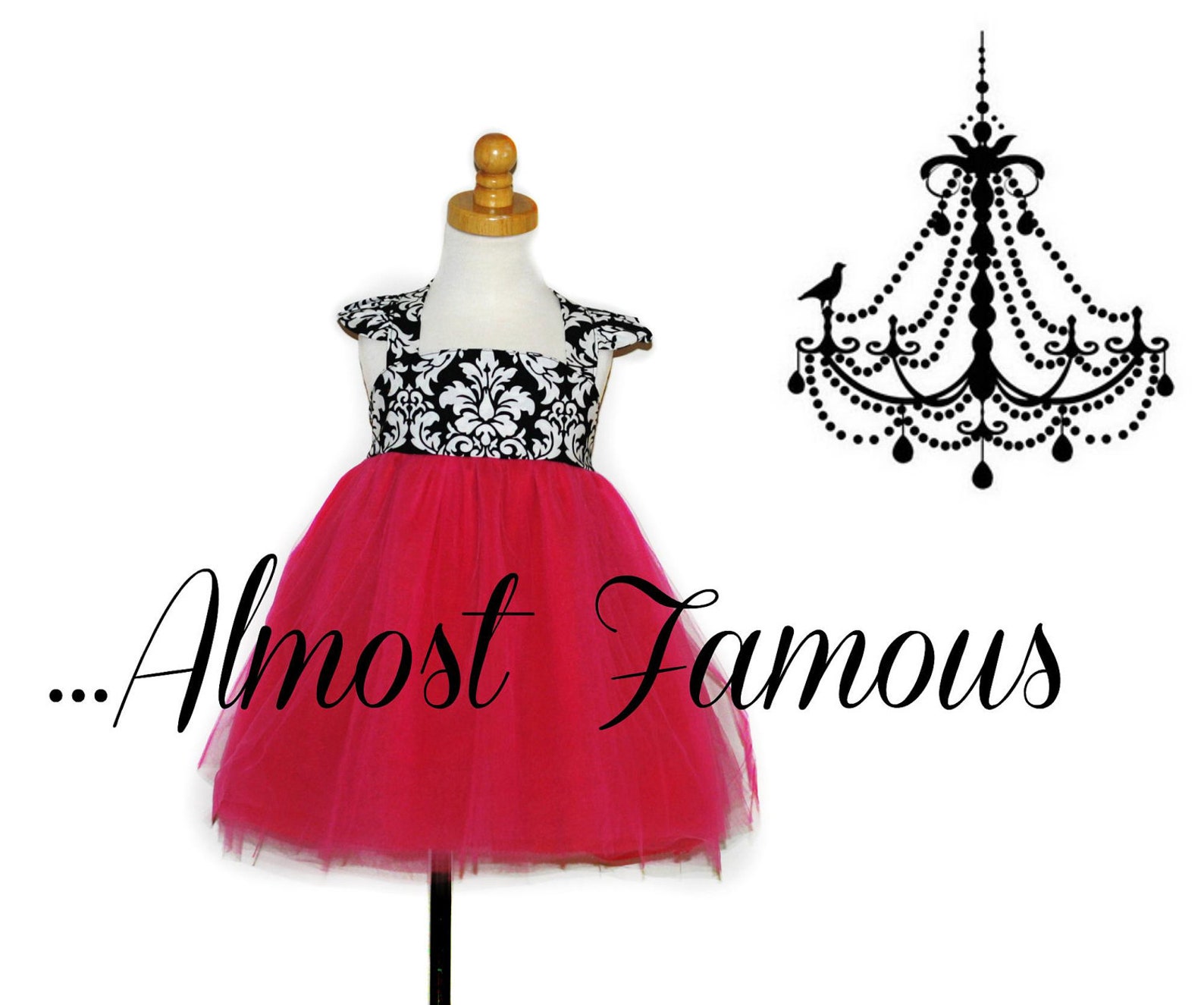 Girls Dress Pattern Tulle Pattern PDF Tutorial Ebook -- Almost Famous ...