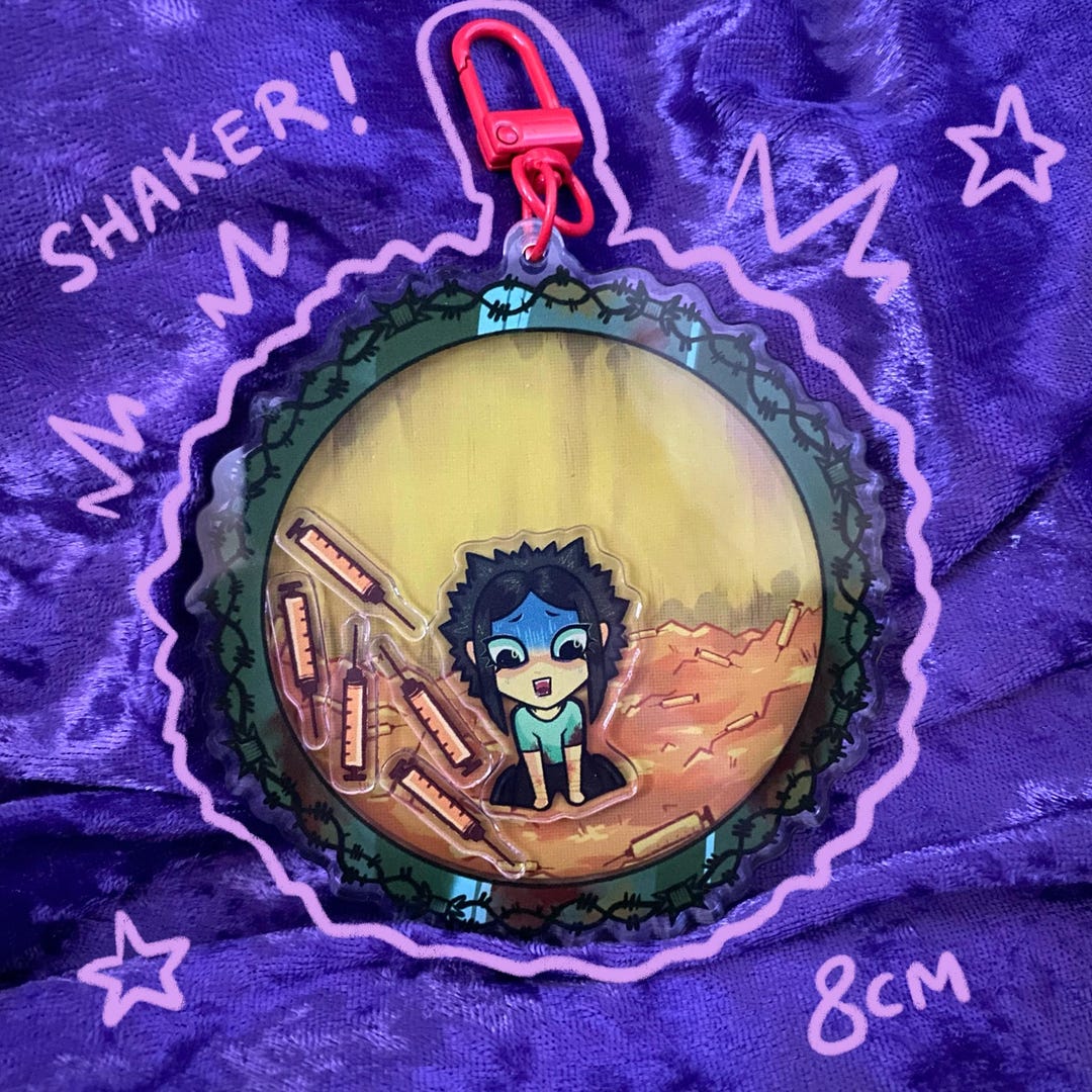 Saw 2 Needle Pit/amanda Young Shaker Charm - Etsy