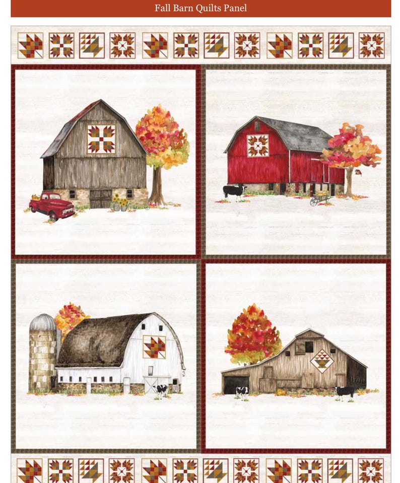 Fall Barn Quilts Kit Riley Blake Designs by Tara Reed - Etsy