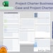 Project Charter Management Template, Digital Download Pmp Business Case ...