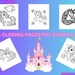 Big Trucks Coloring Book Printable PDF 85x11 30 Pages Kids Activity ...
