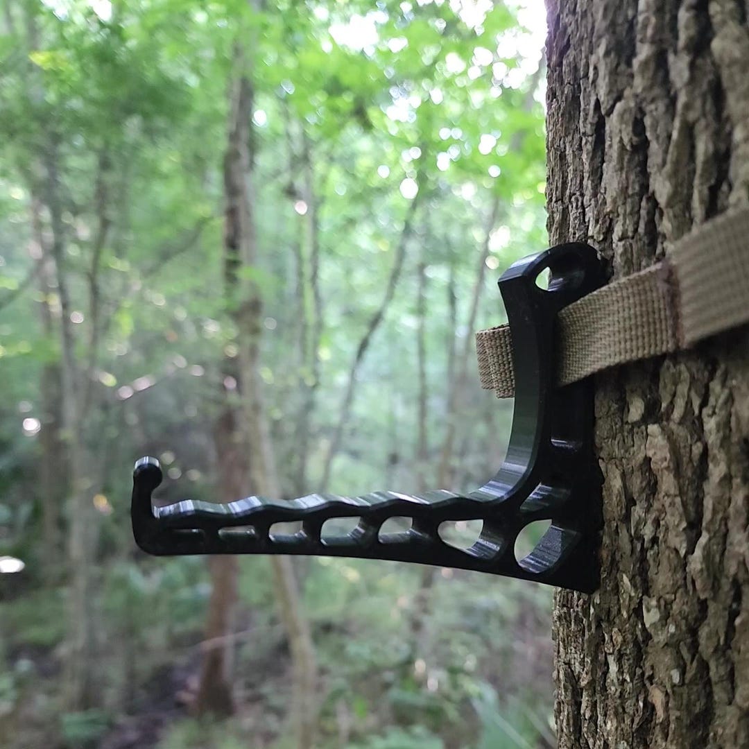 Saddle Hunting Bow and Rifle Hanger: Tree Strap Gear Hook - Etsy
