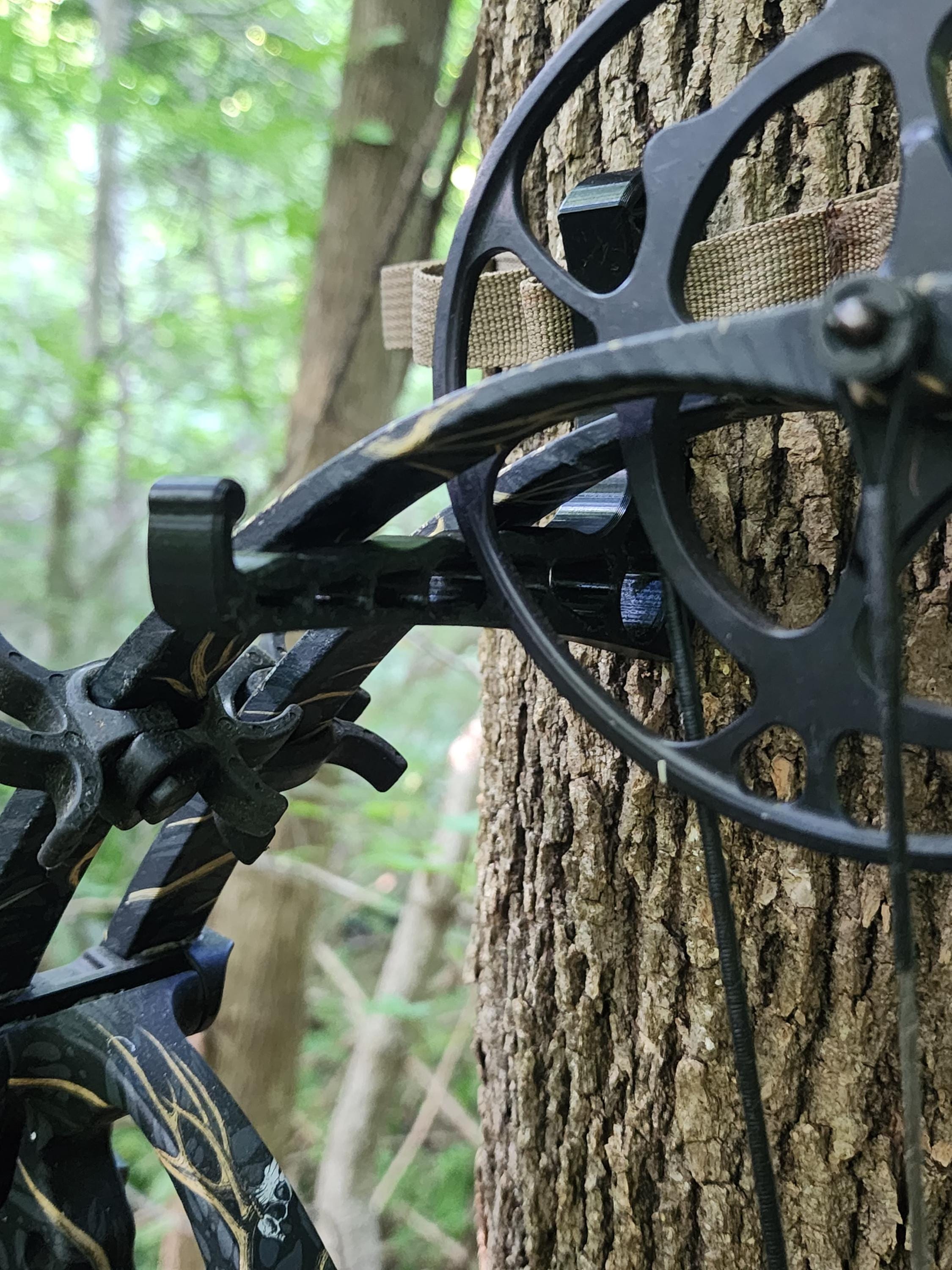 Saddle Hunting Bow and Rifle Hanger: Tree Strap Gear Hook - Etsy