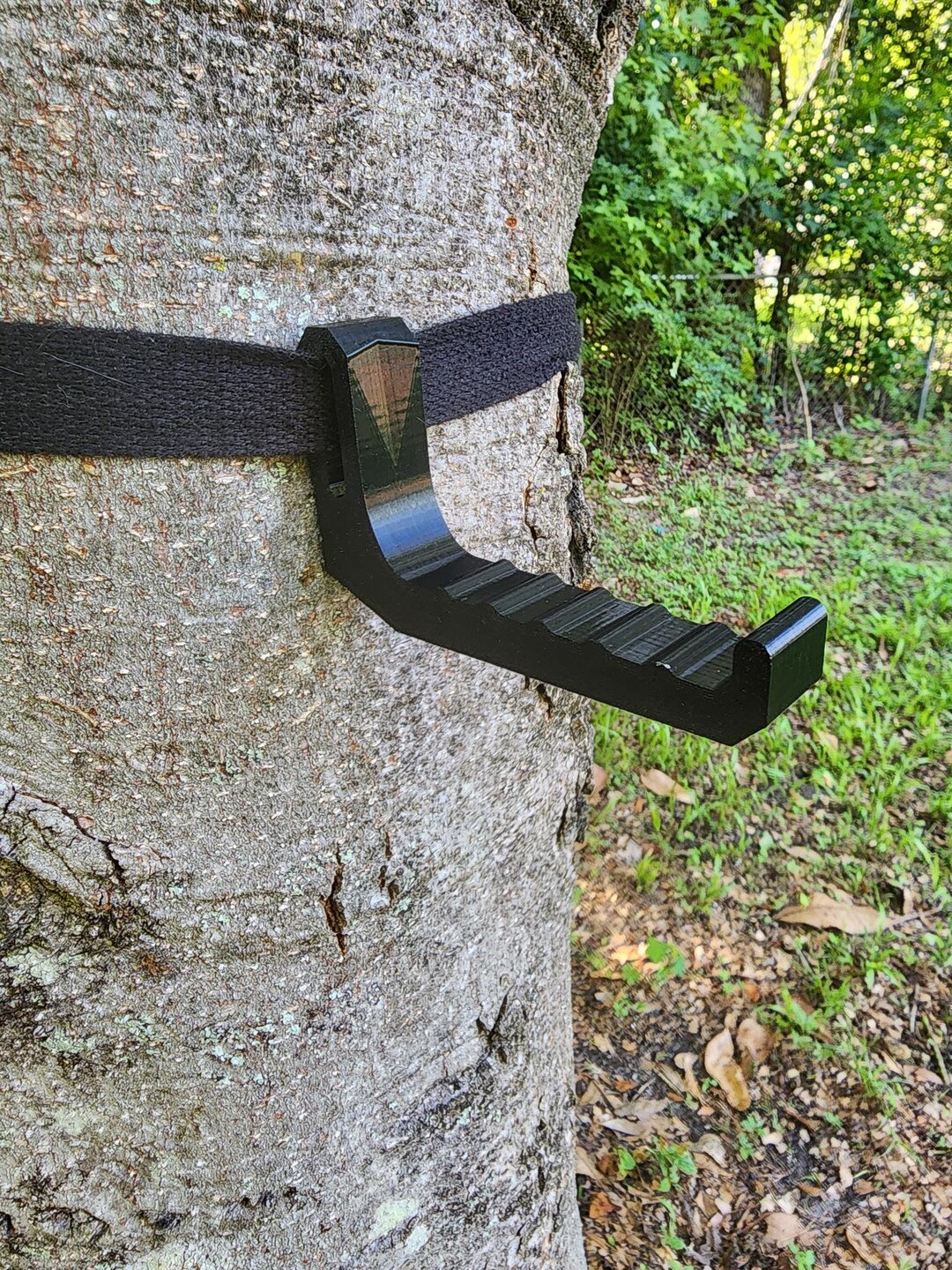 Bow and Rifle Hanger for Saddle Hunting. HYS Tree Strap Gear Hook ...