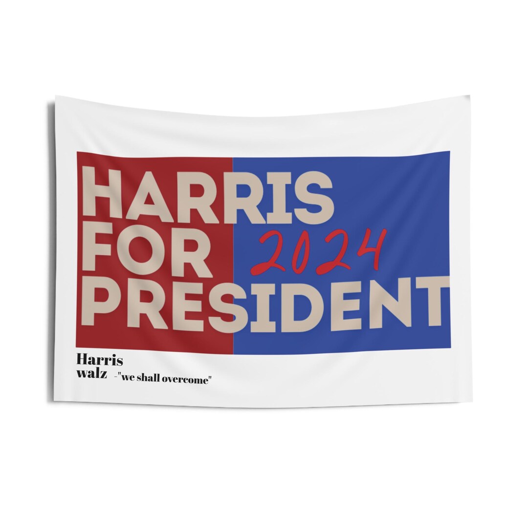 Kamala Harris Banner, Kamala for President Tapestrie, Wall Art. - Etsy