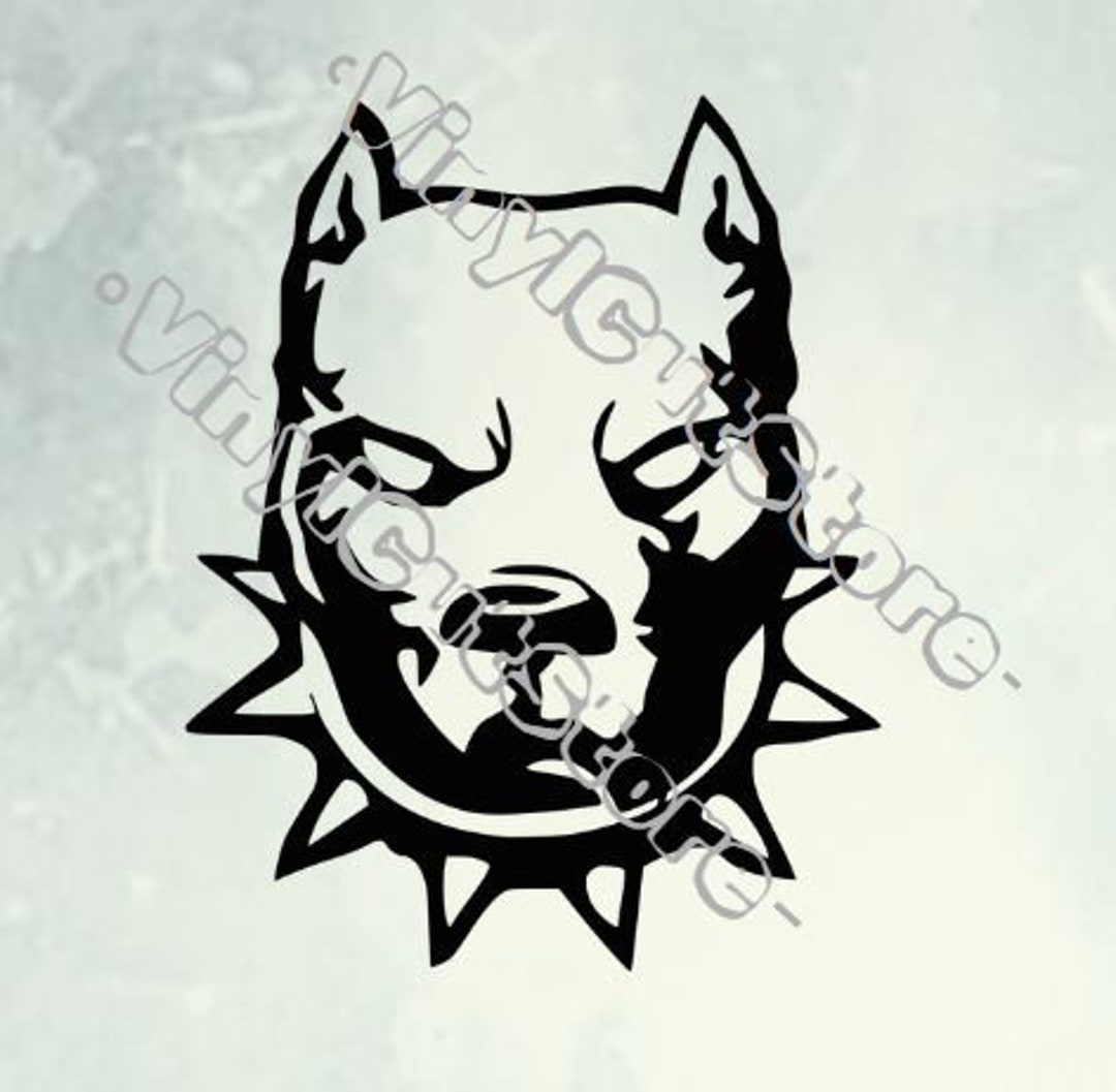 Dog Face Svg Png Files , Dog , Angry , Pitbull , Horror Face , Cricut ...