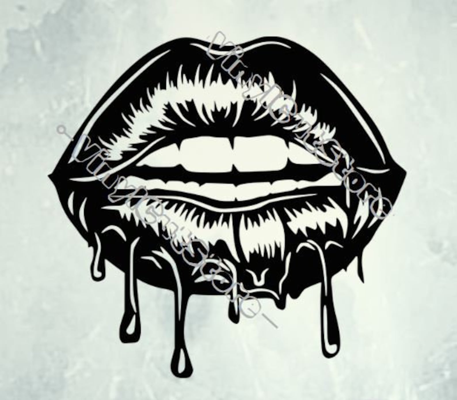 Lip Svg Png Files Cricut Cut File Lips Mouth for Glowforge Cricut - Etsy