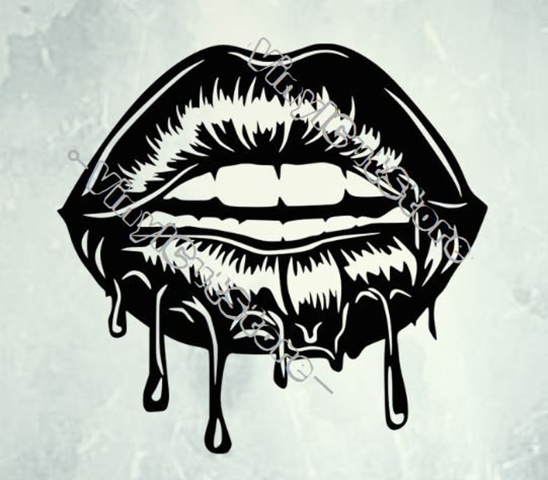 Lip Svg Png Files Cricut Cut File Lips Mouth for Glowforge Cricut - Etsy