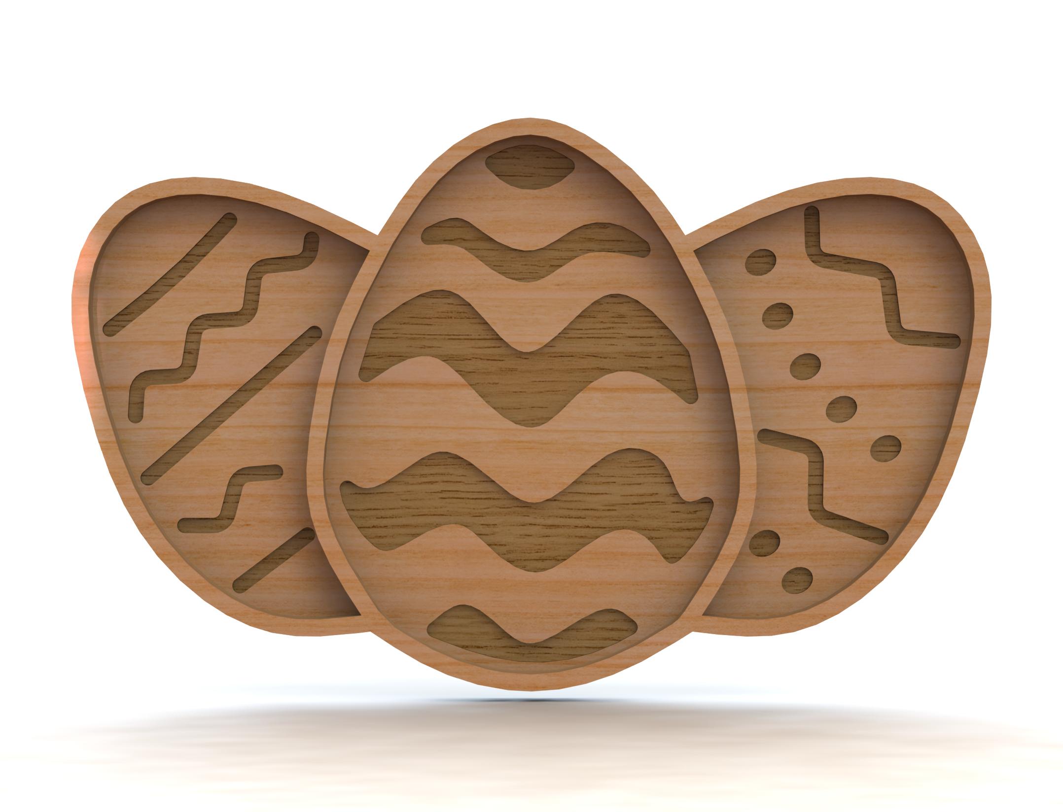 Easter Design 3d Stl File for Cnc Router or 3d Printer Files - Etsy