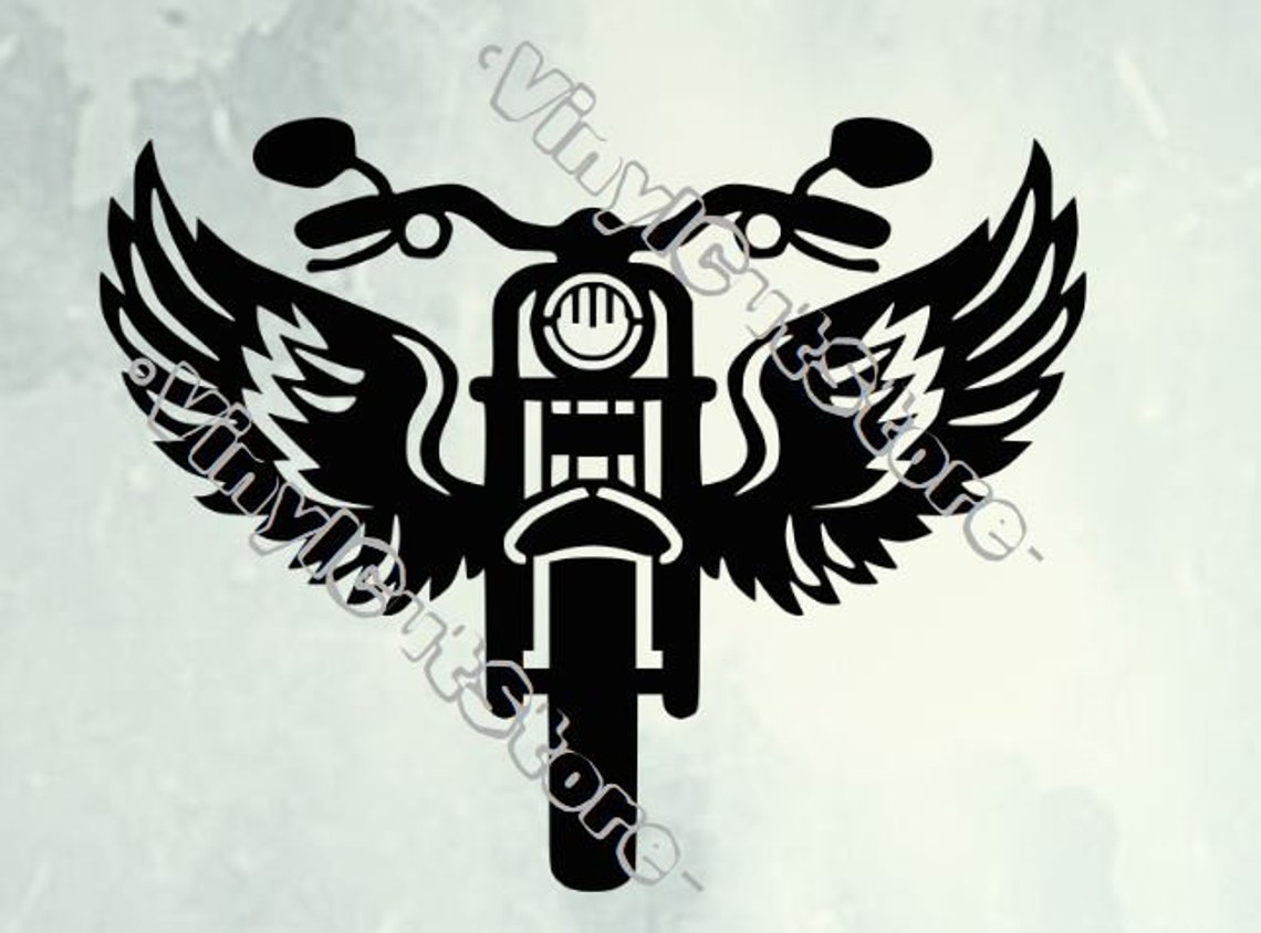 Motorcycle Svg Png Files , Cricut Cut File , Vectorel , Vinyl , Sticker ...