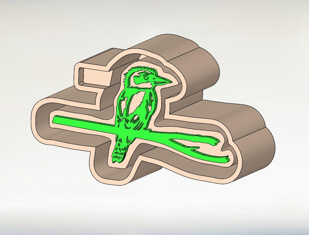 Hummingbird STL File Bird Design Freshie Mold STL File for 3d Printer ...