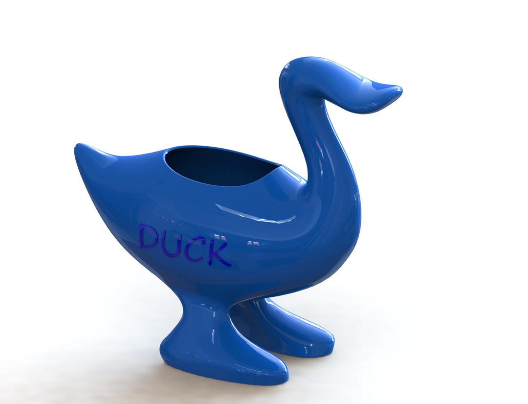 Duck STL File Duck Design 3d Printer Files - Etsy