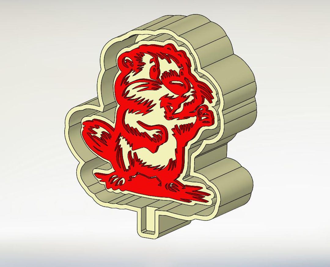 Beaver STL File Design Freshie Mold STL File for 3d Printer - Etsy