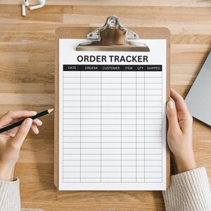 Editable Order Forms Bundle| Tshirt, Tumbler, Invoice Template ...