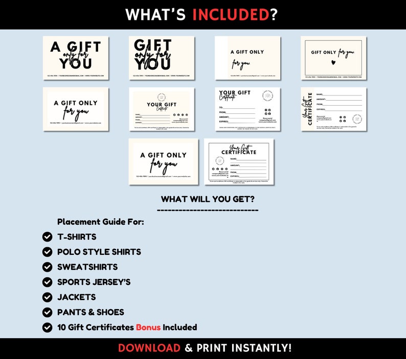 T-shirt Placement Guide Bundle, T-shirt Alignment Tool, Vinyl Placement ...