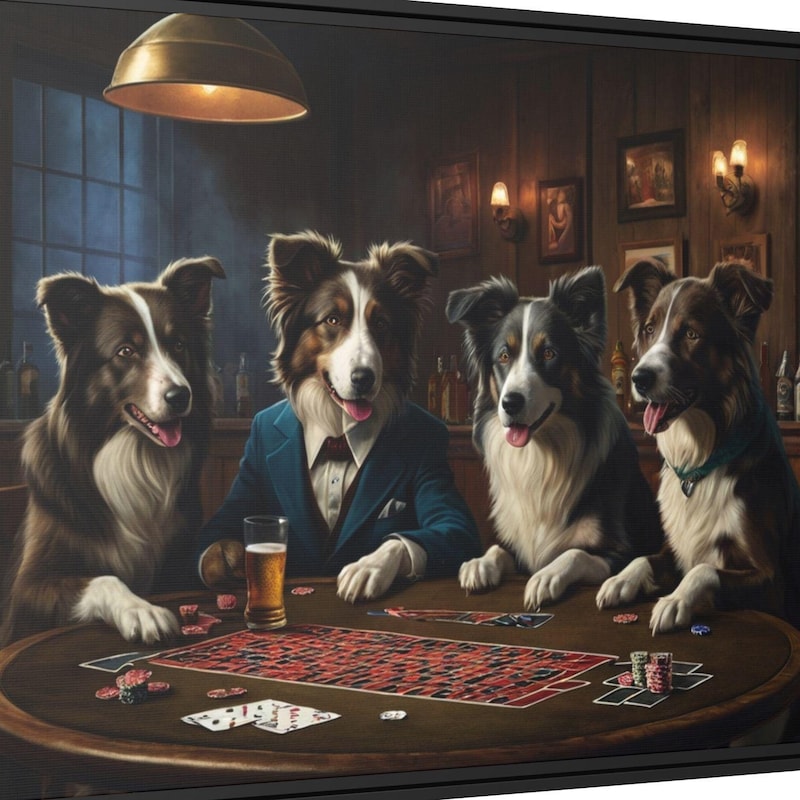 Collie Cards - Etsy