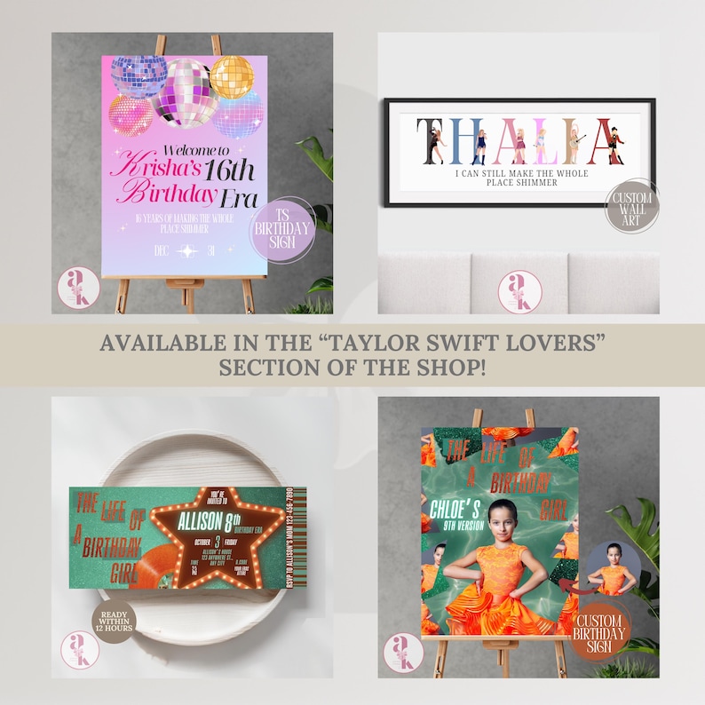Taylor Cupcake Topper Swifty Party Decor Lover Eras Outfit Custom Face ...