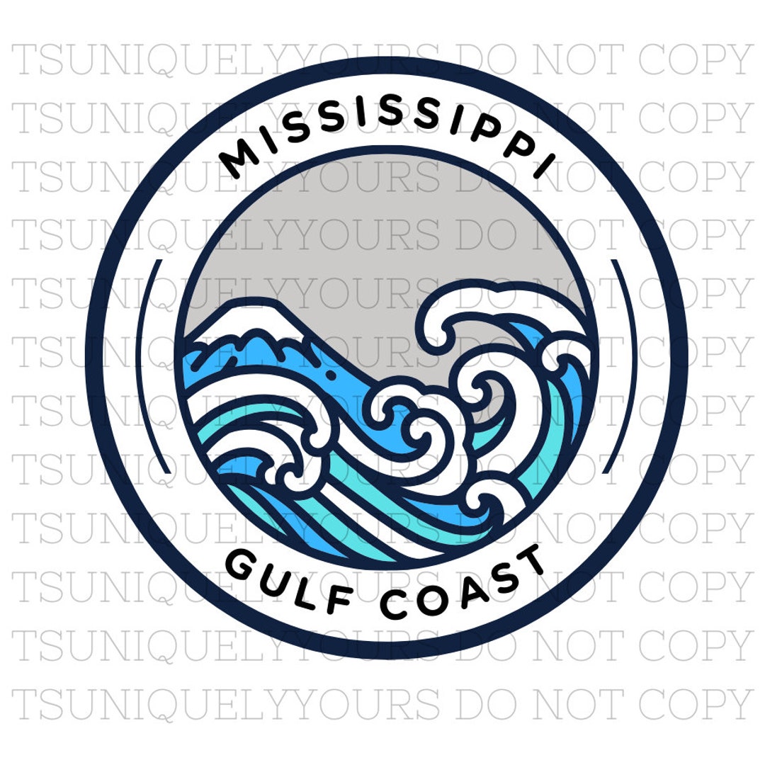 Mississippi Gulf Coast Water Beach Summer Waves Blue Coastal Living Png ...