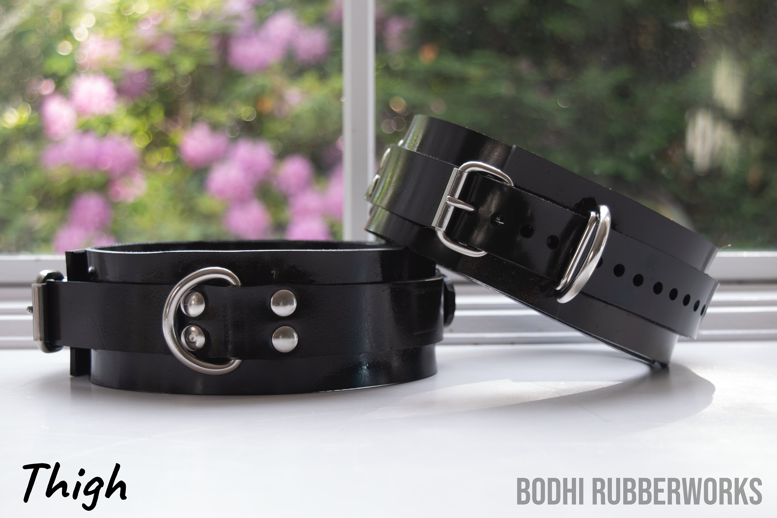 Heavy Duty Rubber Cuff Restraints, Strong Reinforced Rubber, Wrist ...