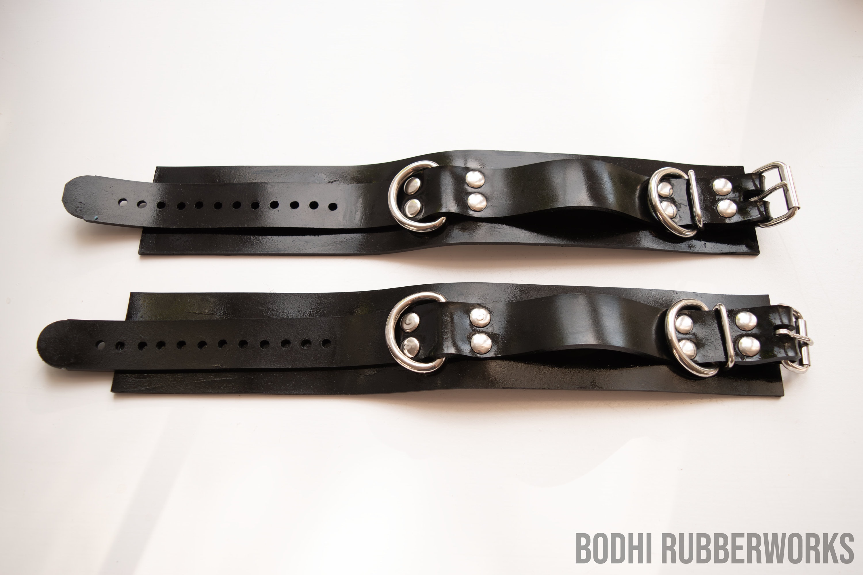Heavy Duty Rubber Cuff Restraints, Strong Reinforced Rubber, Wrist ...