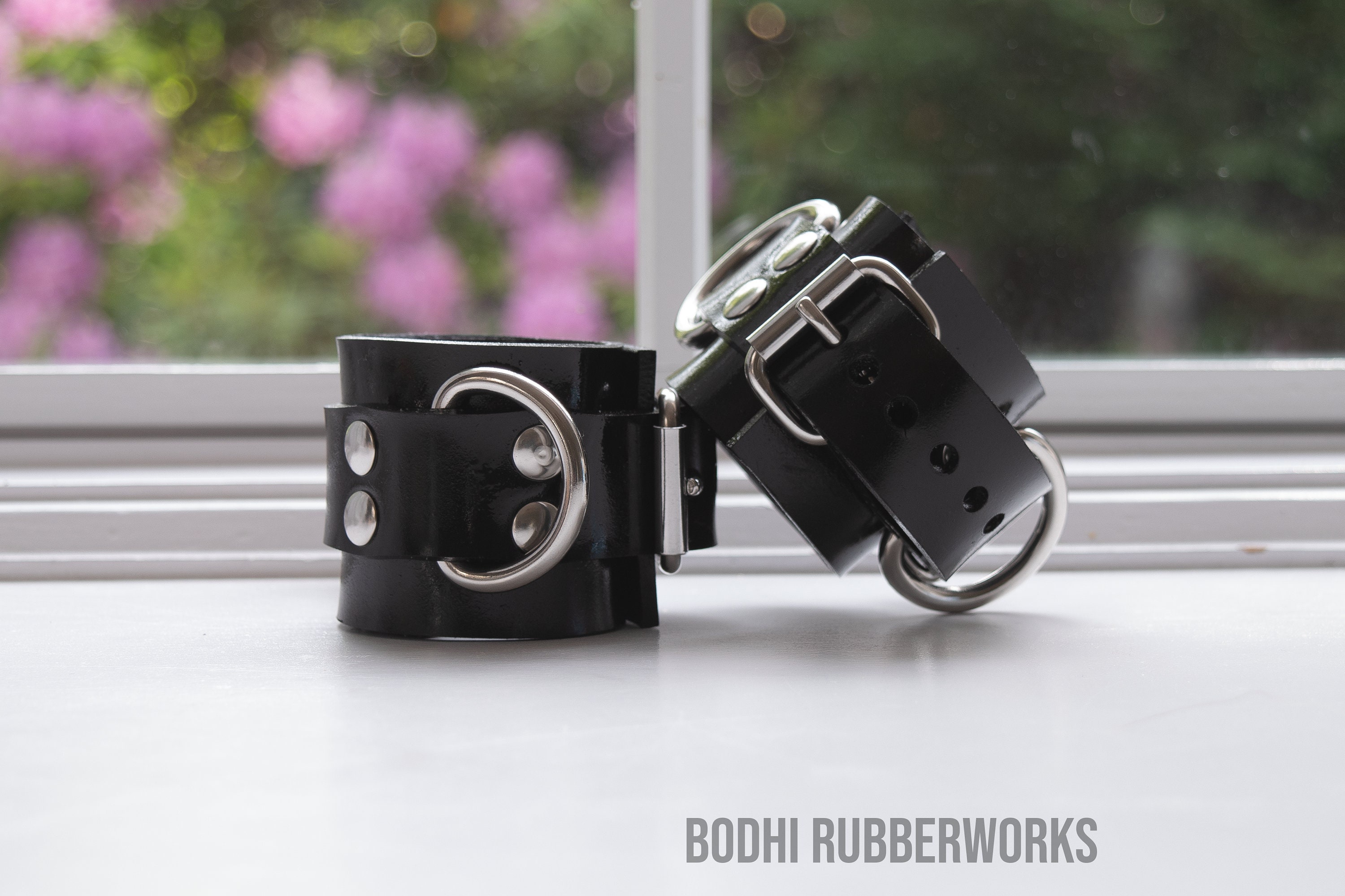 Heavy Duty Rubber Cuff Restraints, Strong Reinforced Rubber, Wrist ...