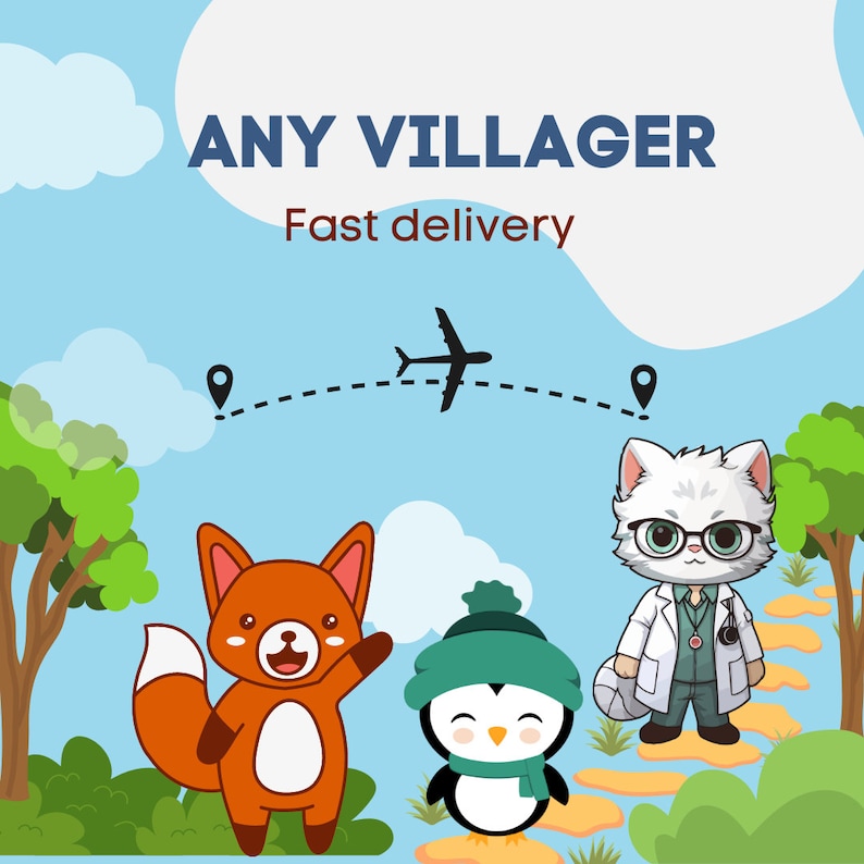 Any Villager Fast Delivery - Etsy