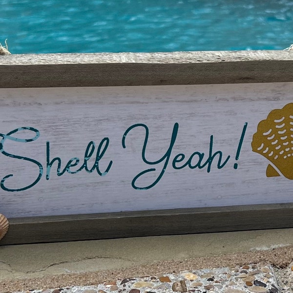 Shell Sign - Etsy