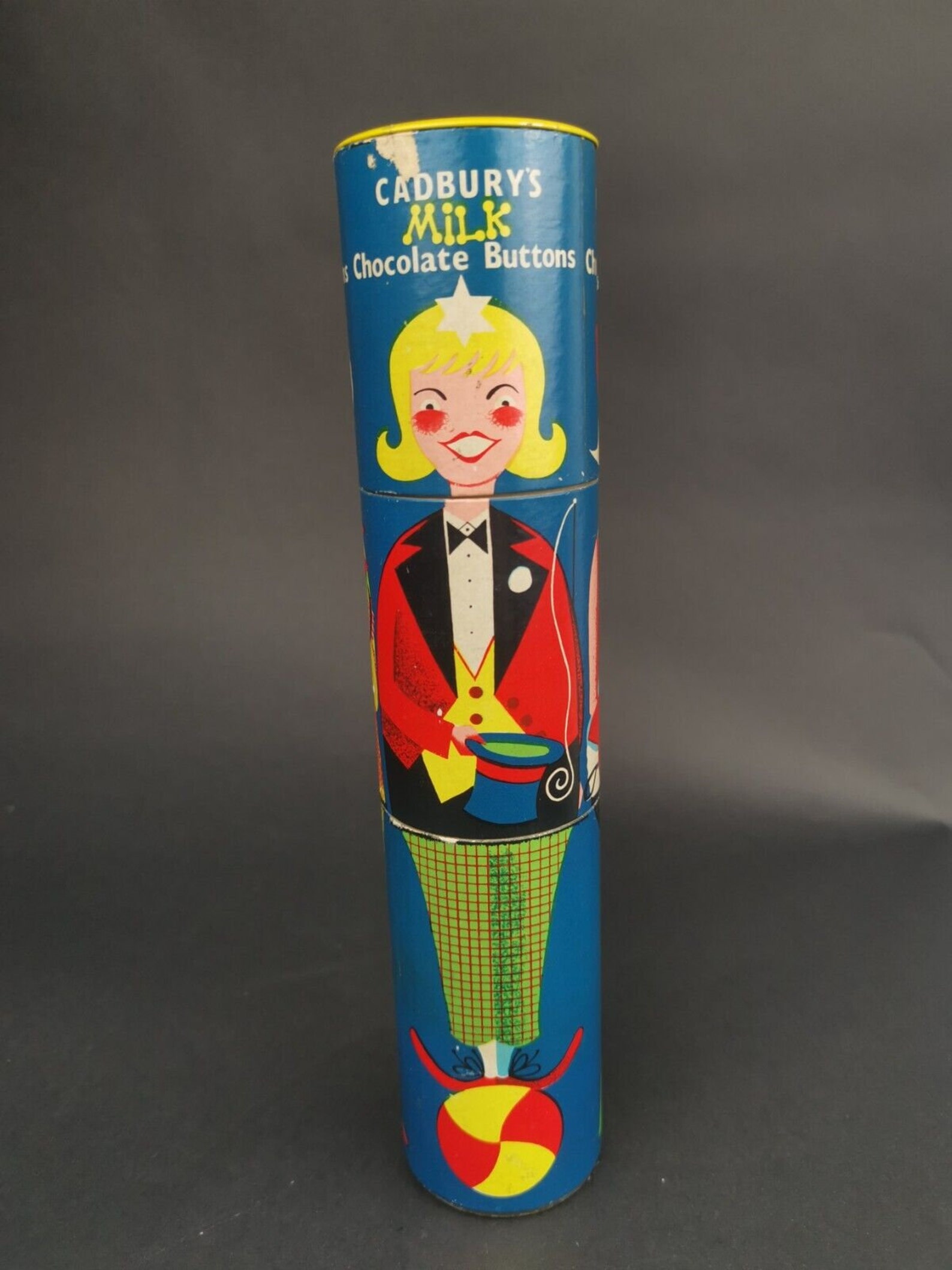 Vintage Cadbury's Milk Chocolate Buttons Tin Box Circus - Etsy