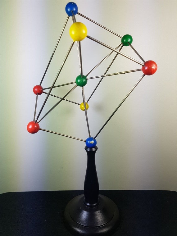 Vintage Atomic Atom Model From University in Germany Metal and | Etsy