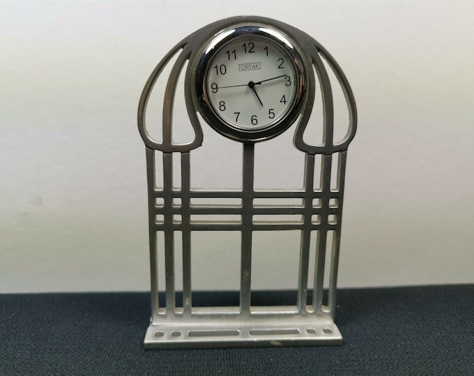 Vintage Charles Rennie Mackintosh Table or Desk Clock Ortak Scotland ...